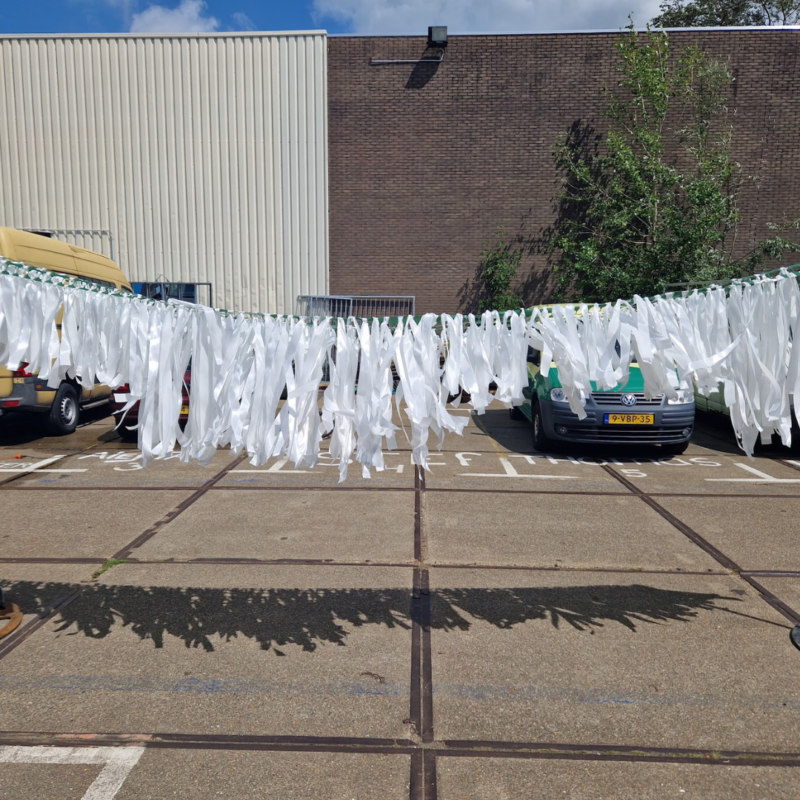 Mini slinger wit 10 meter | Eventbuddies