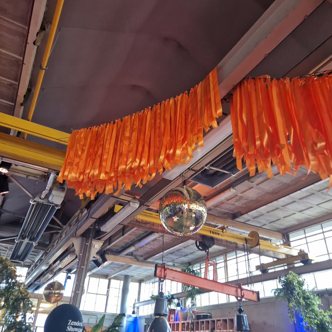 Mini slinger Oranje 10 meter | Eventbuddies