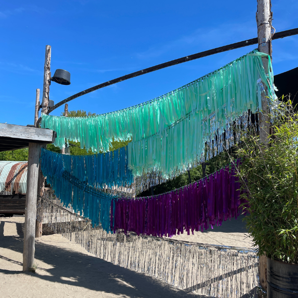 Mini slinger mint groen 10 meter | Eventbuddies